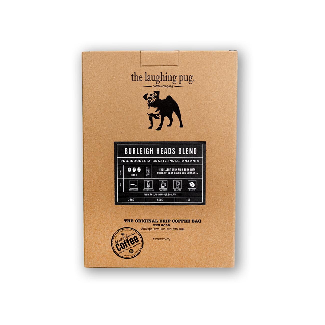 Individually foiled Drip Coffee Bags – The Laughing Pug Coffee Co